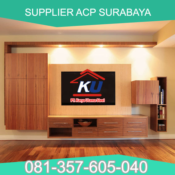Jual Pelapis Dinding ACP Aluminium Untuk Desain Interior Surabaya ...